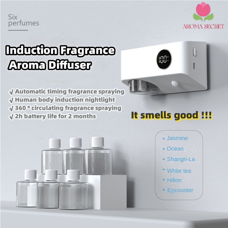 Intelligent Induction Aromatherapy Diffuser Essential Oil Diffuser ...