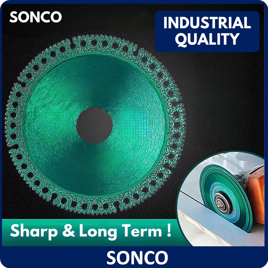 6 In 1 Diamond Cutting Disc Composite Multifunctional Saw Blade 100mm ...