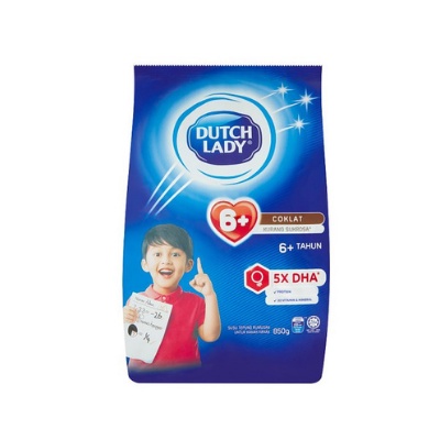 Dutch Lady 6+ Chocolate Formulated Milk Powder 850g | Shopee Malaysia