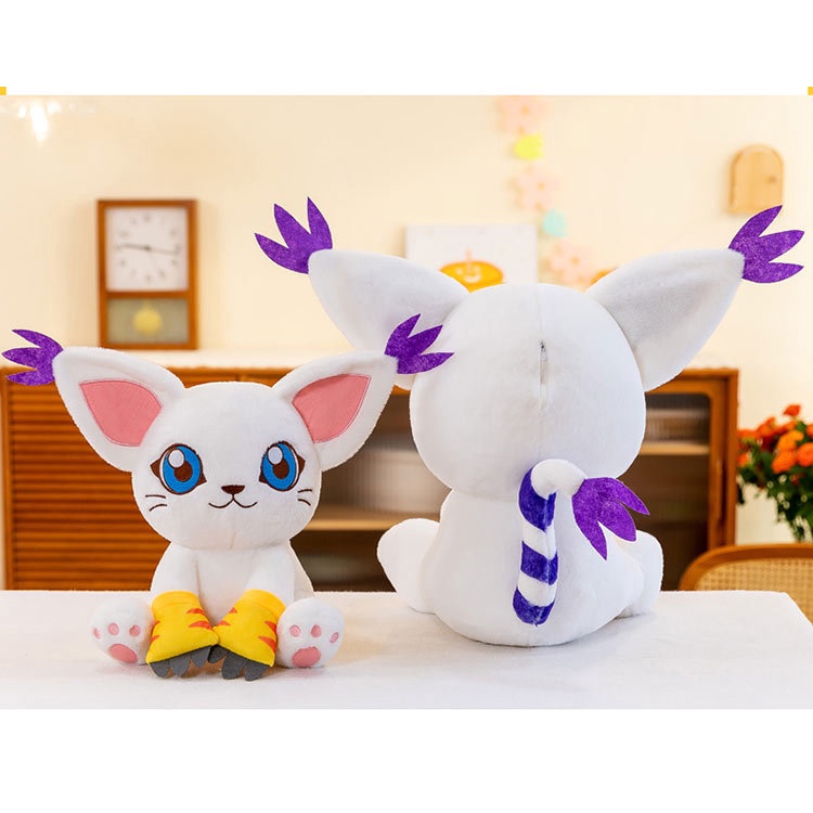 Digimon Merchandise Doll Cute Sitting Plush Toy Dilumon Muppet Doll Two ...