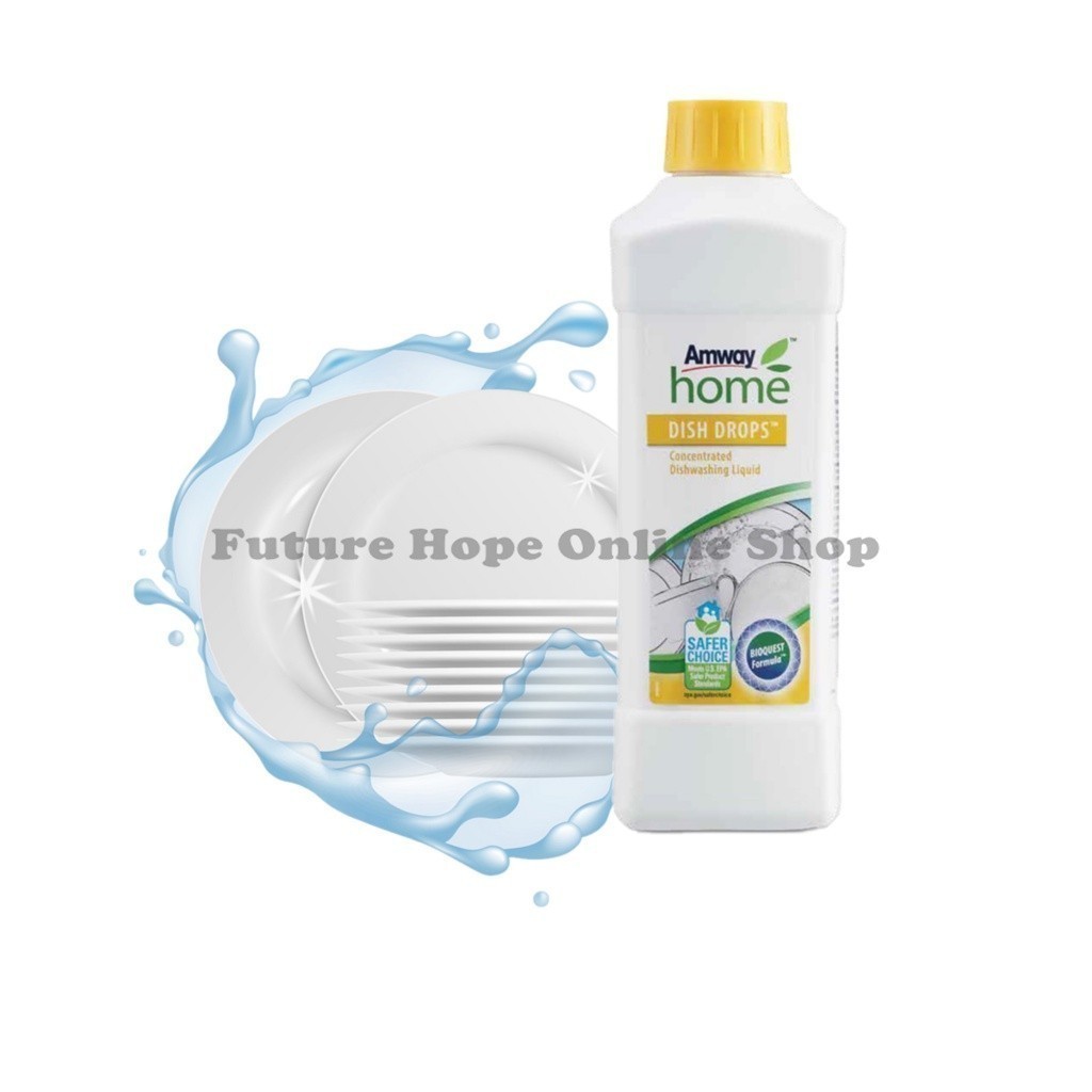 DISH DROPS Concentrated Dishwashing Liquid Sabun Cuci Pinggan- 1L ...