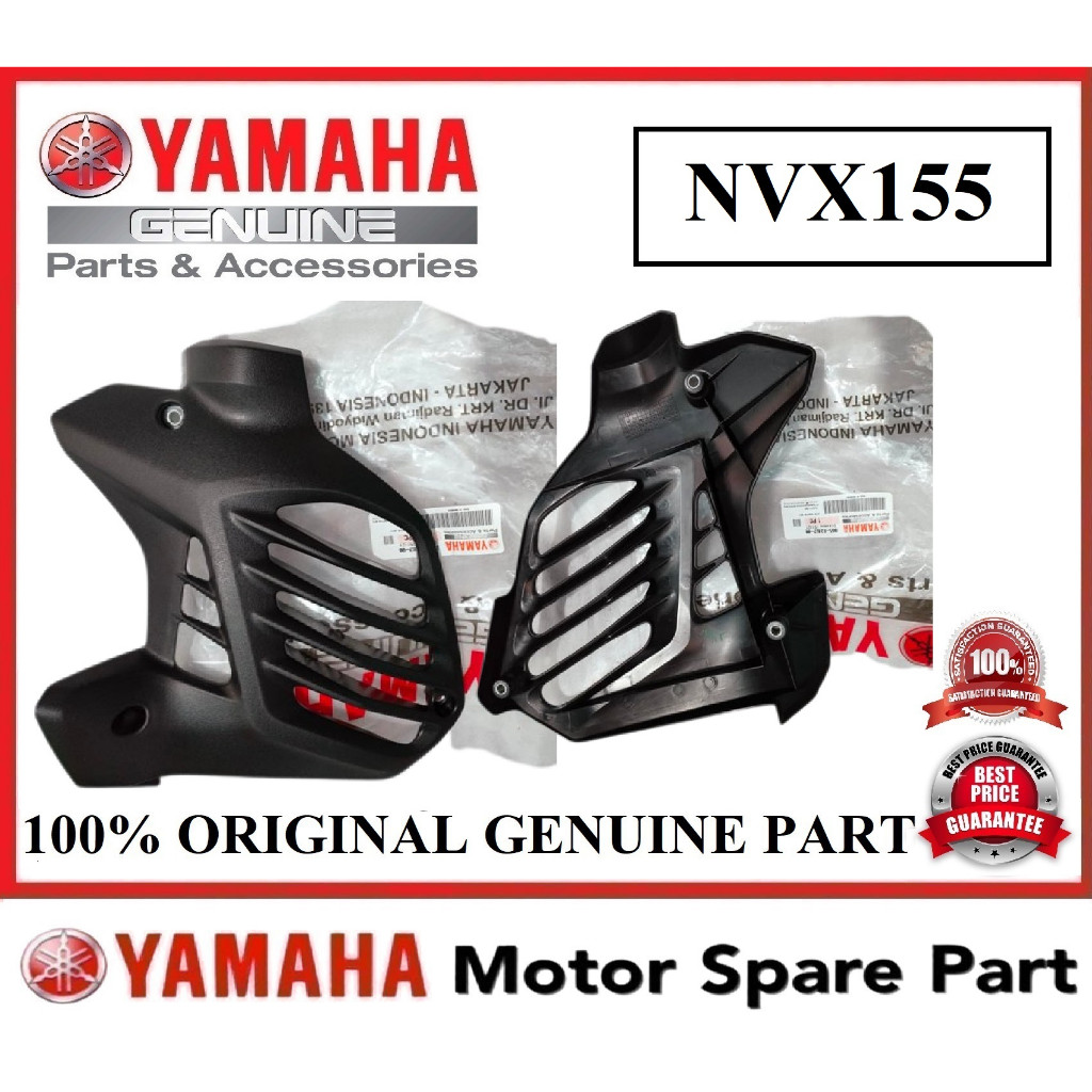 (100% ORIGINAL) YAMAHA NVX155 RADIATOR COVER // B65-E2467-00 TANGKI ...