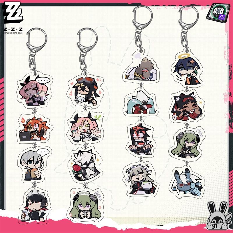Zenless Zone Zero Keychain miHoYo Game | Shopee Malaysia