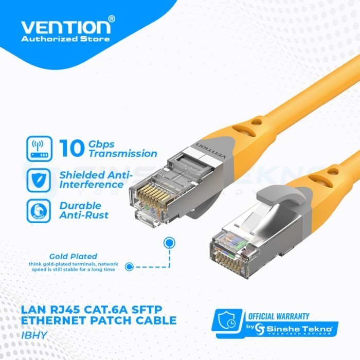 Vention LAN Cable Cat6a Cat6 Ethernet RJ45 Gigabit SSTP SFTP Outdoor ...
