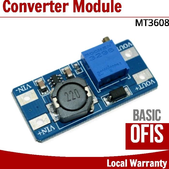 MT3608 Step-Up Adjustable DC-DC Switching Boost Converter | Shopee Malaysia