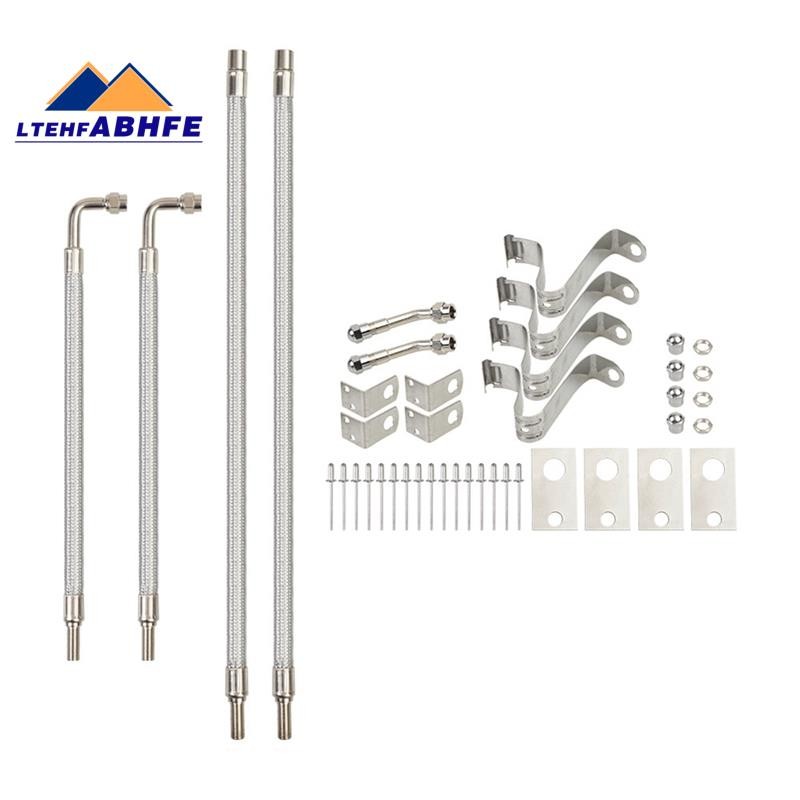 Dually Valve Stem Extenders Kit, Braided Valve Stem Extension Fits ...