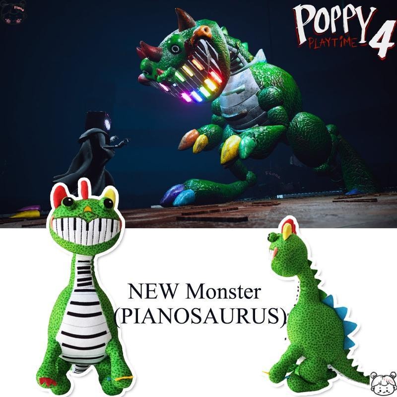 Poppy Playtime 4 Pianosaurus Stuffed Animals Plush Horror Game Character Toy | Shopee Malaysia