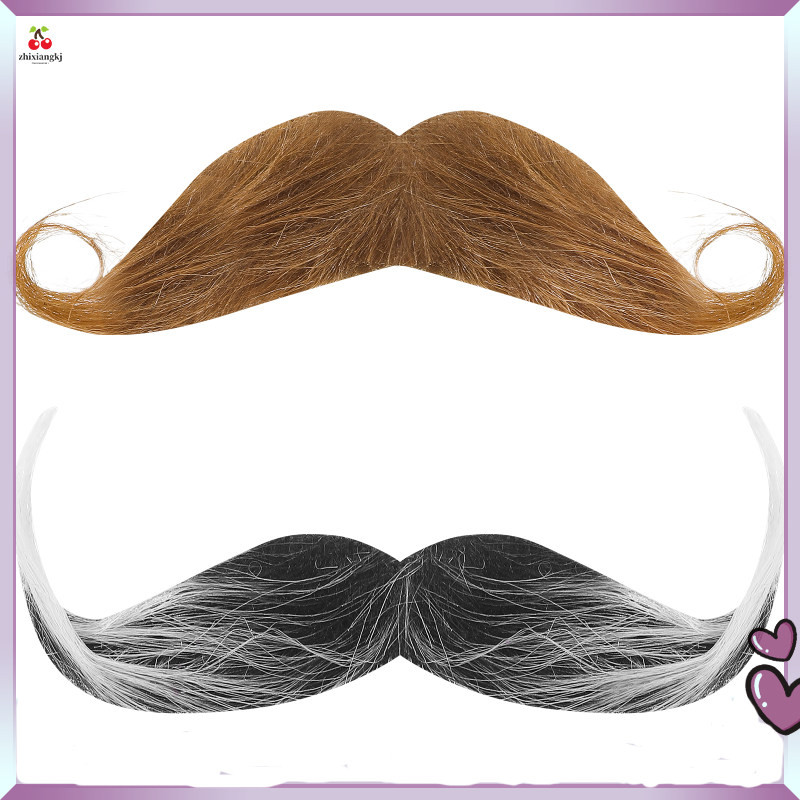 【Ready Stock】 2pcs Artificial Beard Costume Accessory Simulation ...