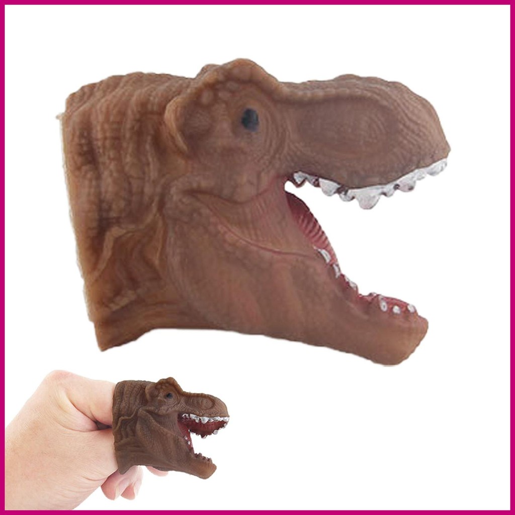Toddler Finger Puppets Shark Shape Soft Silicone Mini Finger Puppets ...