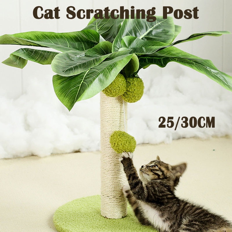 Cat Scratching Post Pillar Scratcher Cat Scratching Pad Play Bed Toy ...
