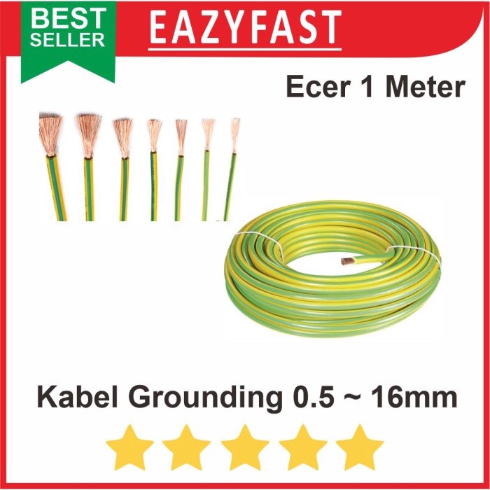 Ground Cable NYAF Grounding Ground GND Yellow Single Single Fiber ...