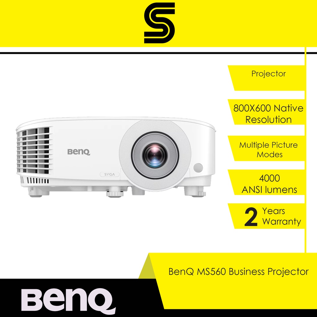 BENQ MS560 SVGA Business Projector | Shopee Malaysia