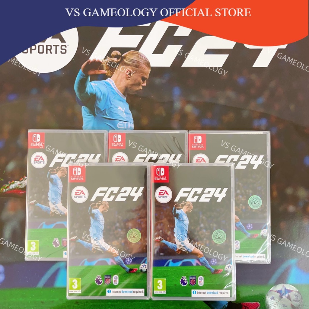 (READY STOCKS) NSW Nintendo Switch EAFC Football Club 24 / FC24 2024 - EA Fifa 2024 | Shopee ...