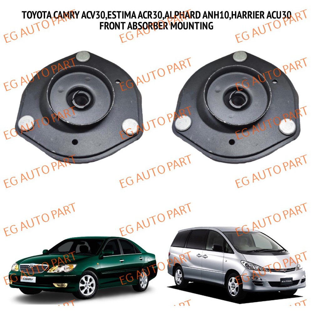 FRONT ABSORBER MOUNTING TOYOTA CAMRY ACV30,ESTIMA ACR30,ALPHARD ANH10,HARRIER ACU30 | Shopee ...