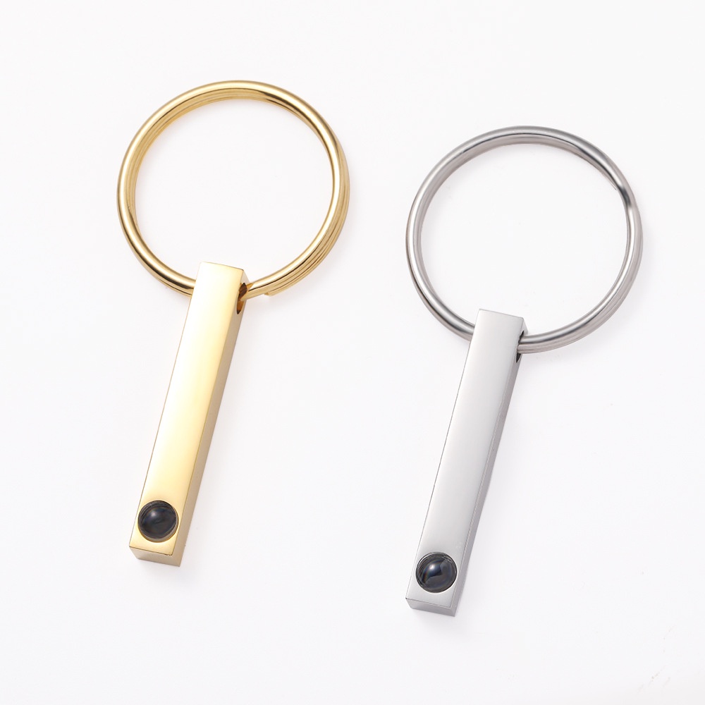 [Sincerer]New Photo Memory Key Chain Photo Projection key Ring 100 ...