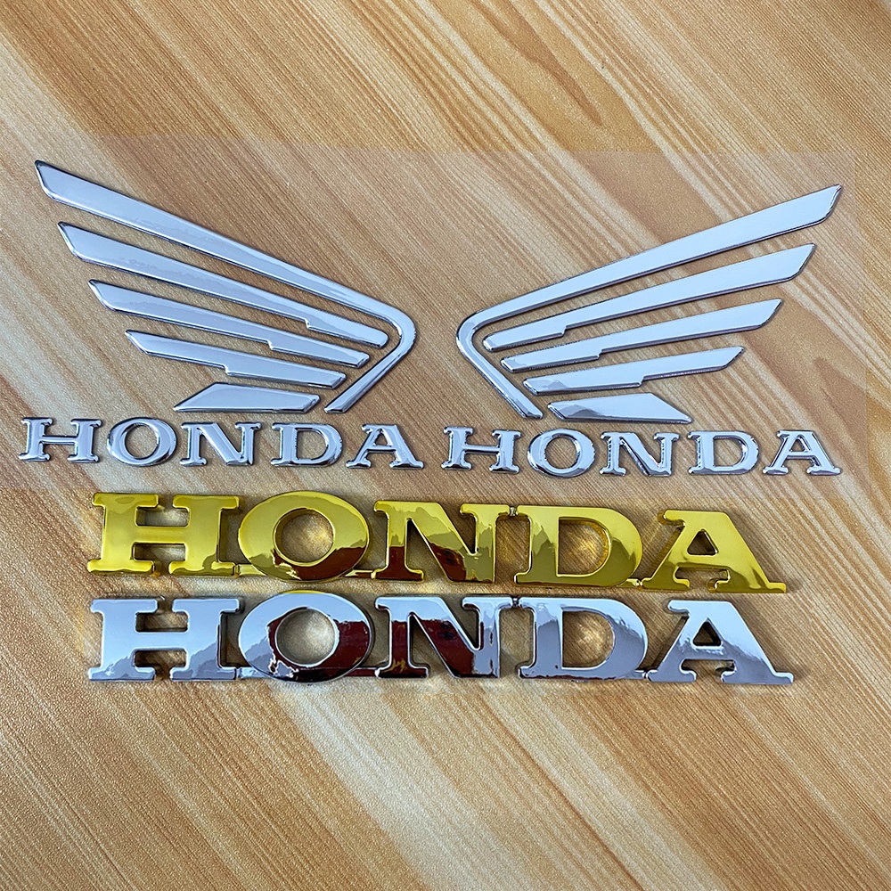 3D Badge Logo Emblem Moto Fuel Tank Decal For Honda CBR PCX Motorcycle ...