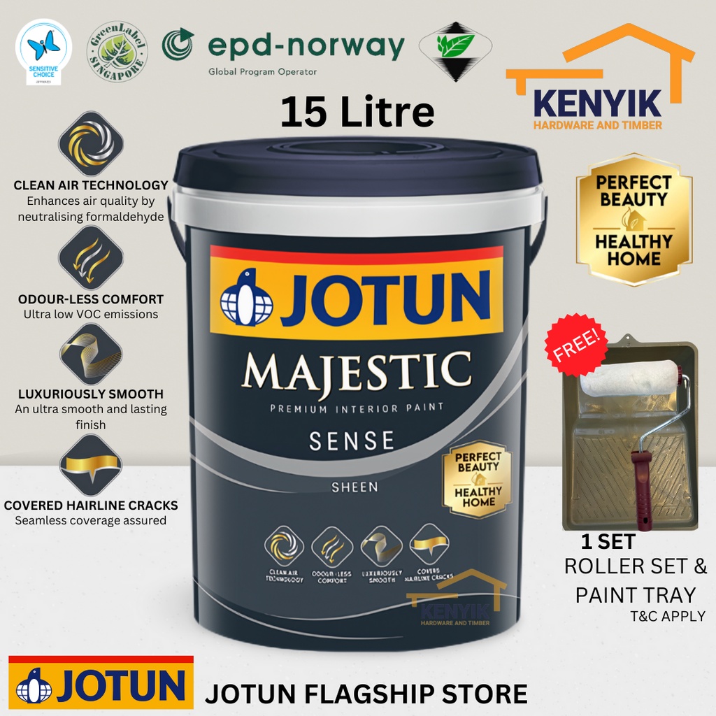 JOTUN 15L Majestic Sense (Interior Paint) | Shopee Malaysia JOTUN 15L Majestic Sense (Interior Paint) | Shopee Malaysia