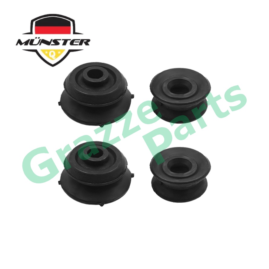 (4pc) Münster Absorber Mounting Bush Rear Gen 2 Persona Saga BLM FL FLX ...