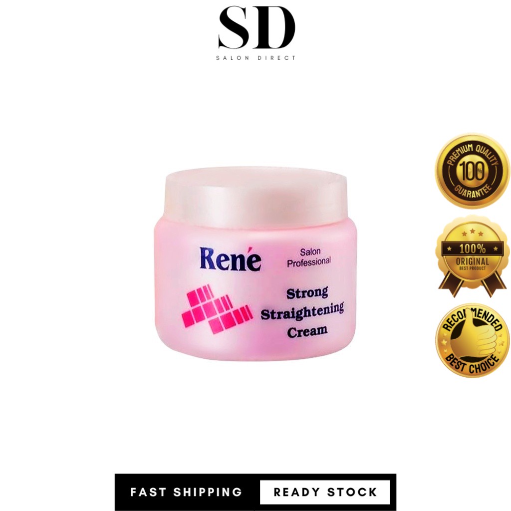 RENE Strong Hair Straightening Cream - 500ML (SD) | Shopee Malaysia