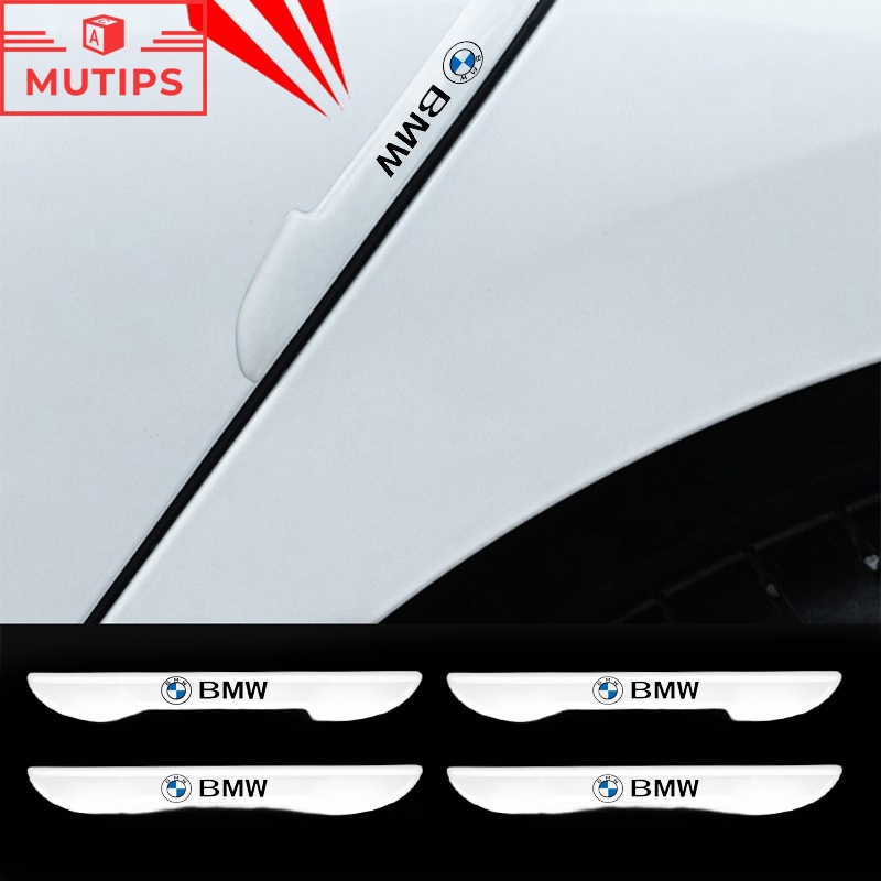 BMW M 4Pcs/ Set Car Door Anti-Collision Strip Auto Handle Rear View ...