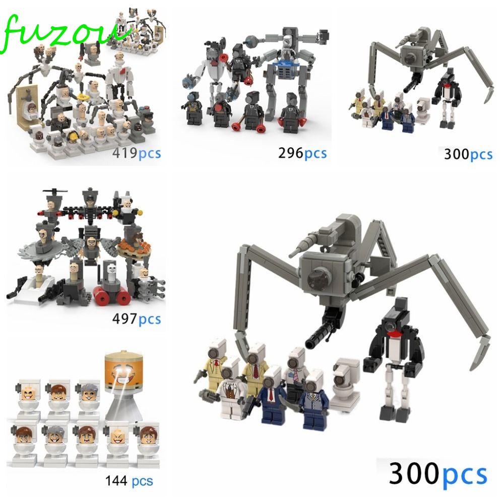 FUZOU Skibidi Toilet Man Building Blocks, Speakerman Skibidi Toilet ...