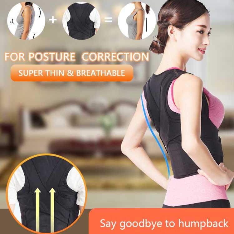 [Local Stock] 3D Stretch Hunchback Correction Belt/Back Brace Posture ...