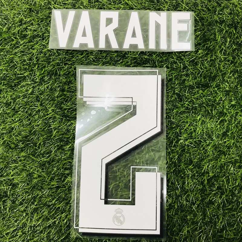Varane 2 real away nameset nns jersey | Shopee Malaysia
