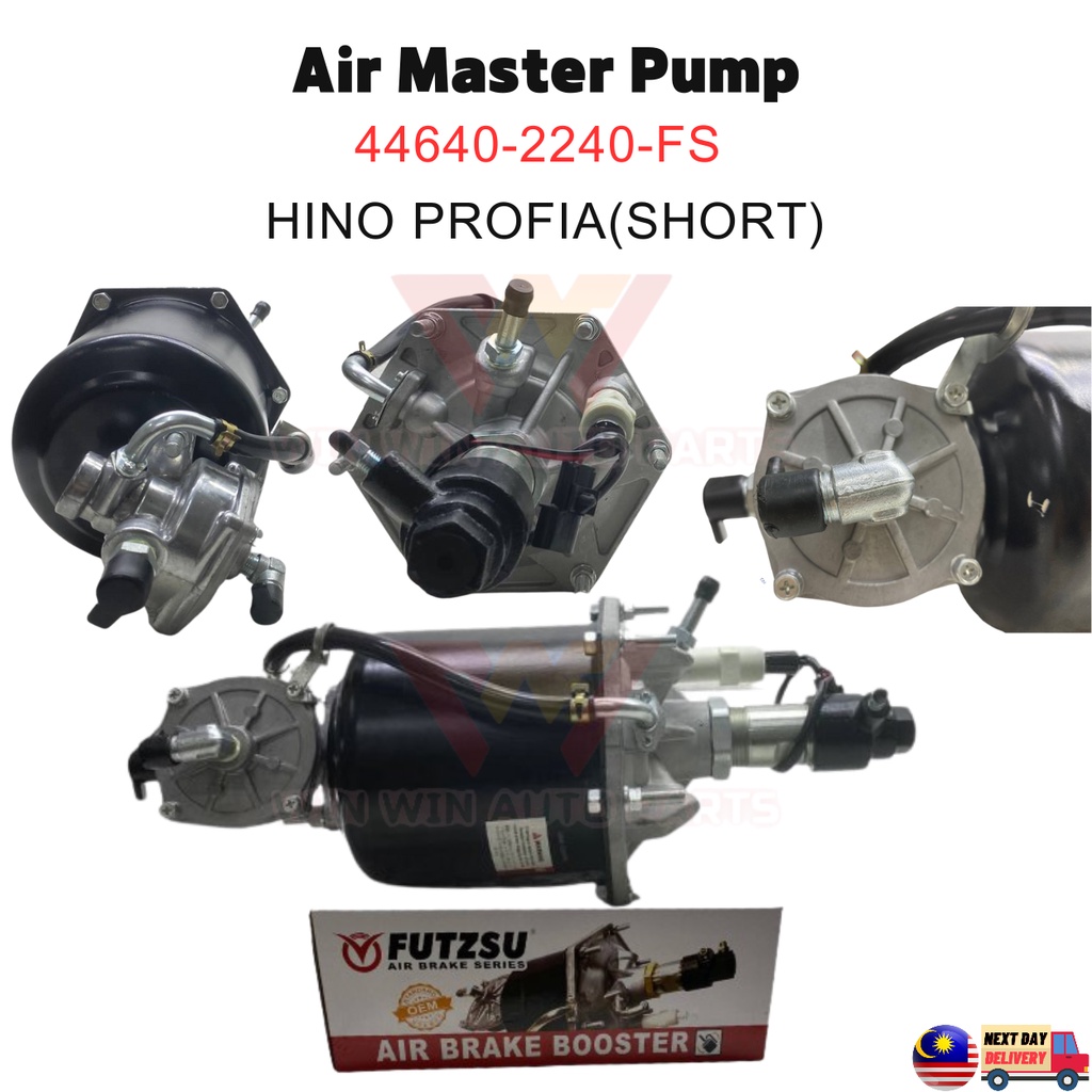 44640-2240-FS Hino (Penggalak Brek Udara) Air Master Pump Air Brake ...