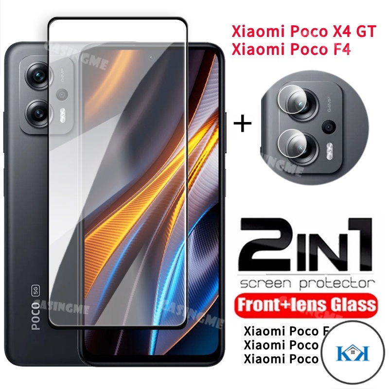 KK 2 in 1 X4GT Screen Protector For Xiaomi Poco X4 GT Poco X3 F3 GT Redmi K40 K40S PocoPhone ...