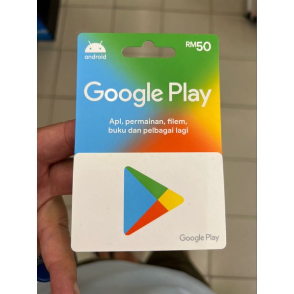 ROBLOX RM50/RM125 gift card robux game reload card Google play ...