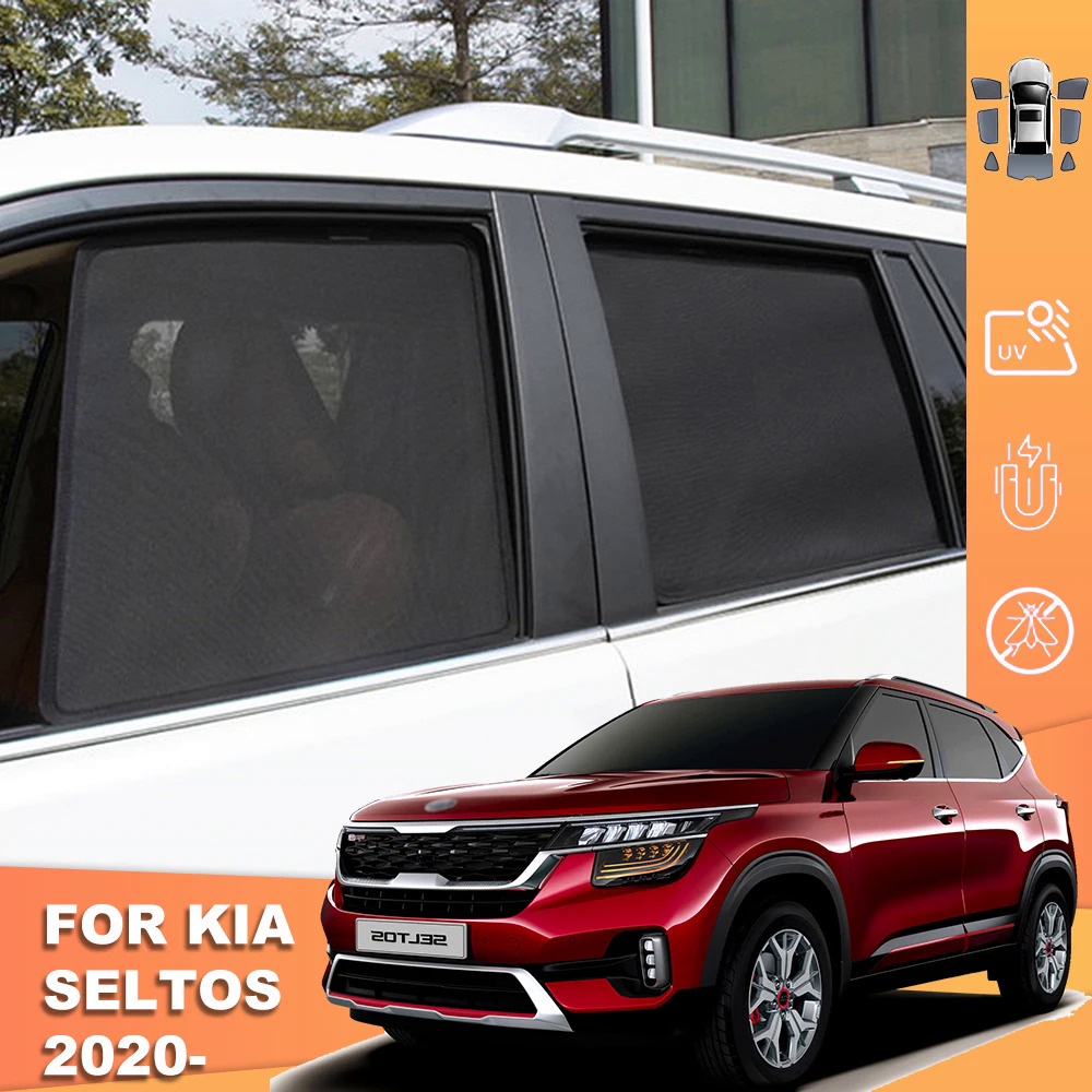 For Kia Seltos 2020 2021 2022 Magnetic Car Sunshade Shield Front ...