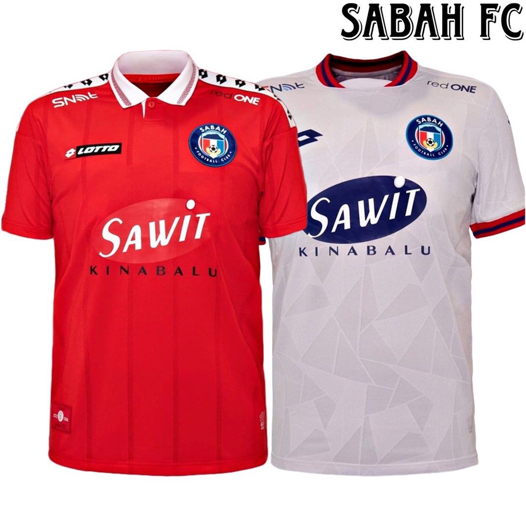 Jersey Bola Sabah FC 2023-24 Baju Lelaki Viral Berkolar Sabah FC Home ...
