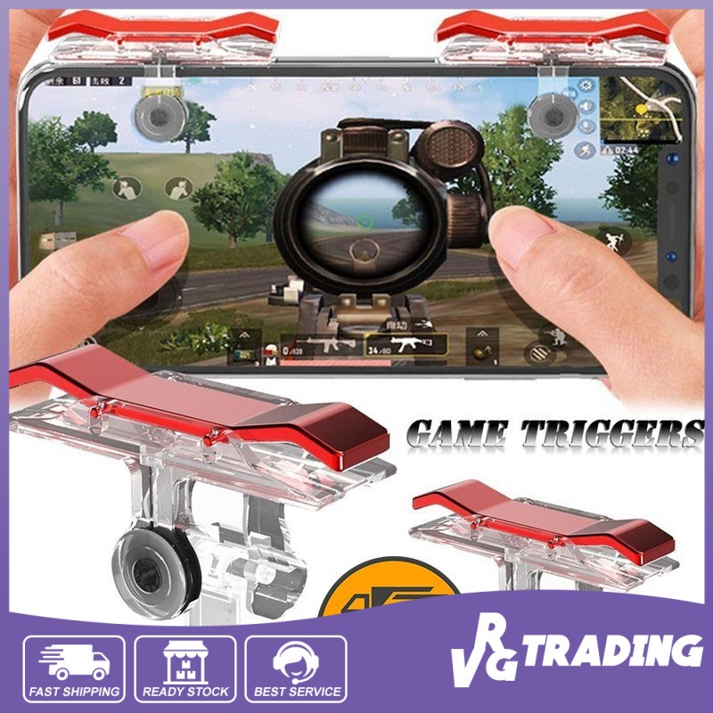 PUBG Mobile Game Trigger Fire Button Handle Grip Shooter Controller Gamepad | Shopee Malaysia
