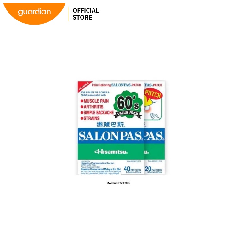 Salonpas (40 + 20's) | Shopee Malaysia