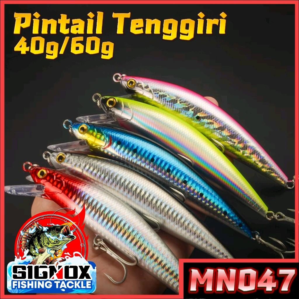 _Signox_Pintail Tenggiri 40g/60g Sinking Minnow Fishing Lure Casting ...
