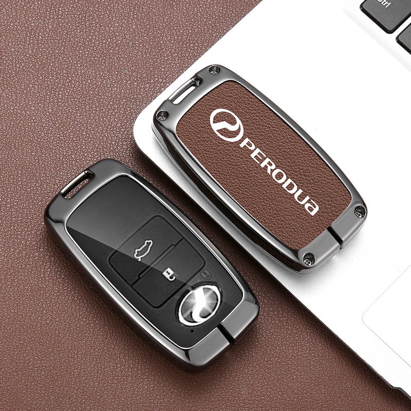 Perodua Myvi Ativa Axia Alza Veloz 2022 2023 Metal Car Key Cover Case ...