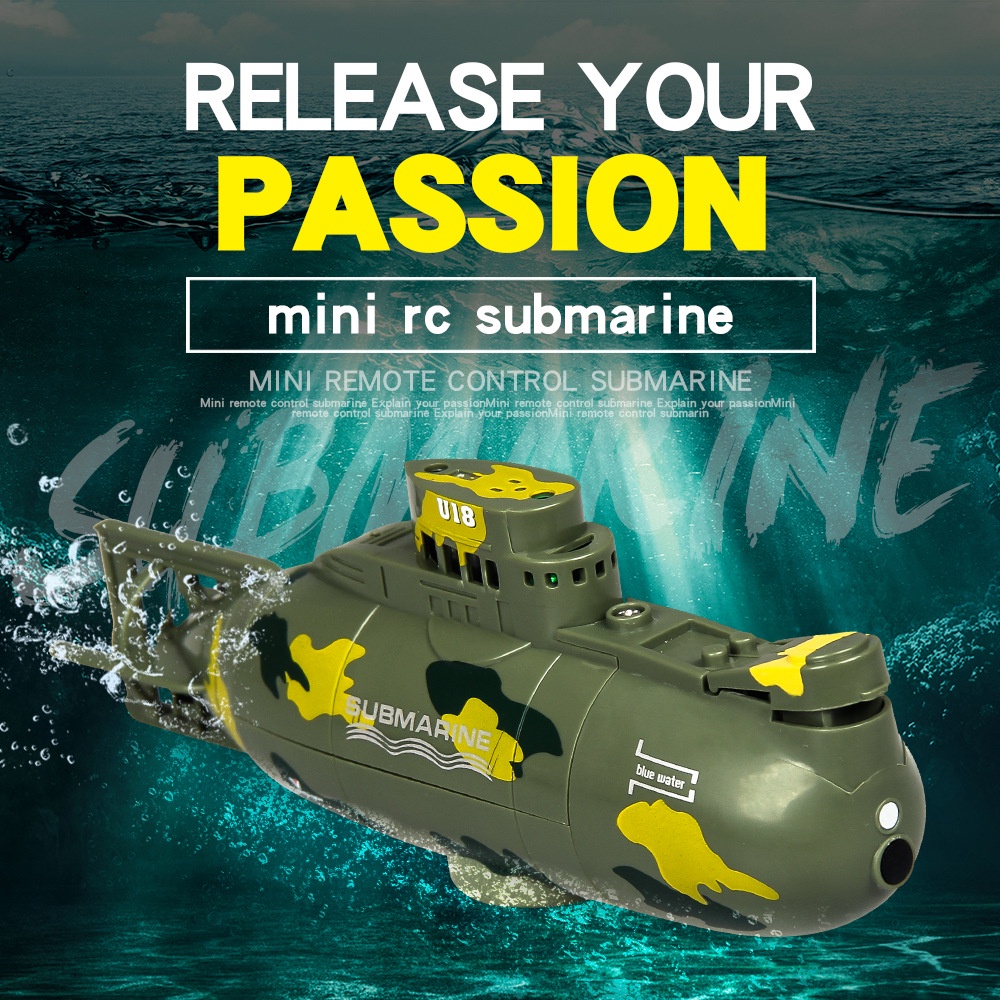 Electric Remote Control Boat Magic Powerful Explosion Submarine Remote ...