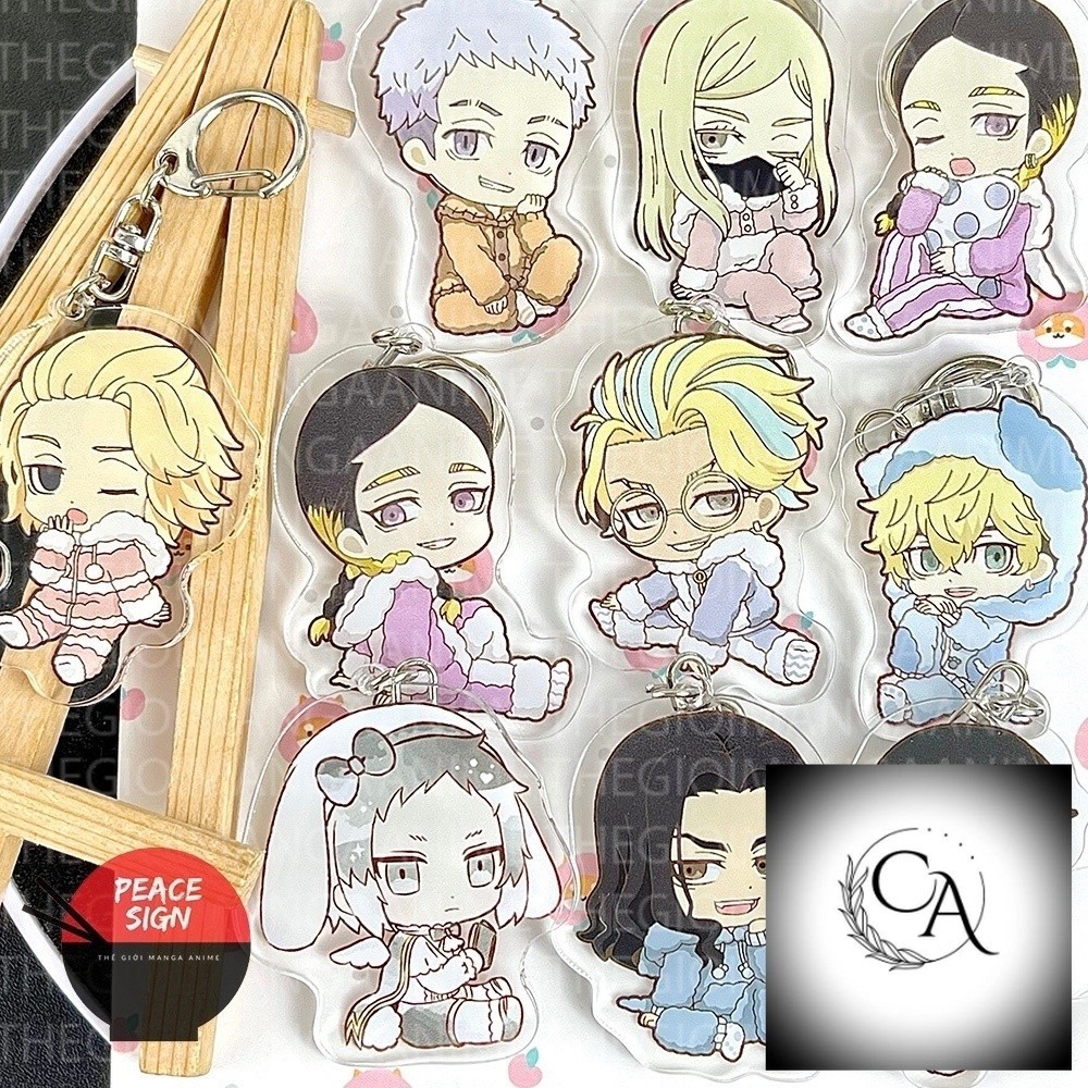 Keychain printed with TOKYO REVENGERS ver FURY Takemichi's theater ...