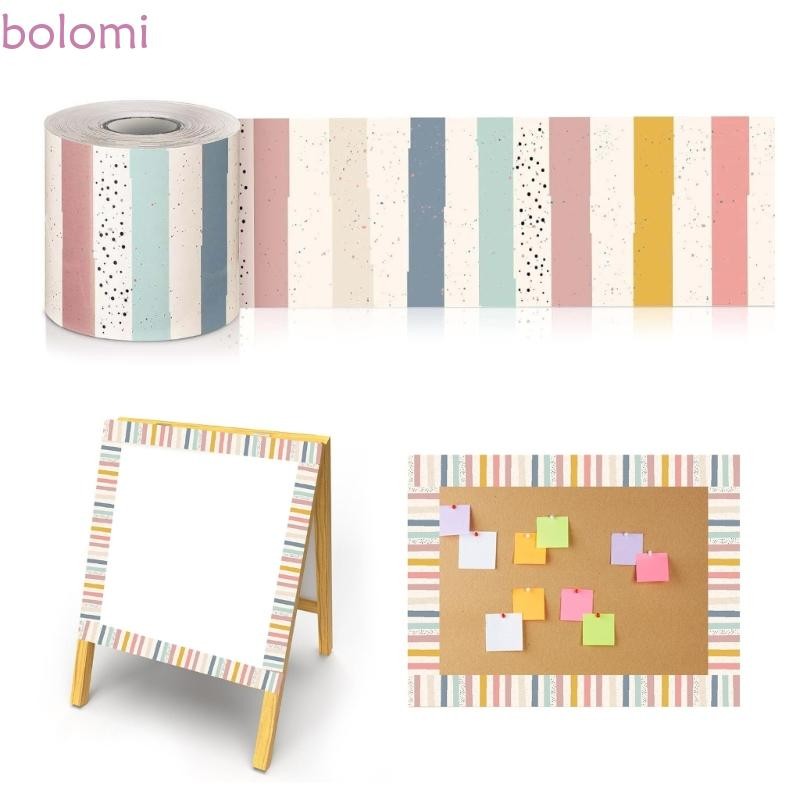 bolo Stripes Bulletin Board Border Colorful Classroom Border Bulletin ...