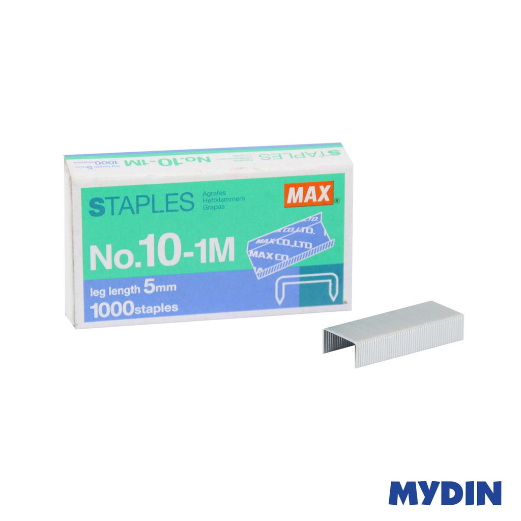 MAX Staples No.10-1M NO10 (20's) | Shopee Malaysia