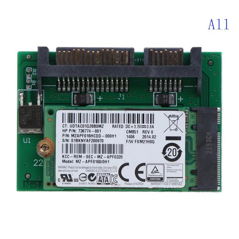 All mSATA SSD to 2 5 SATAGps Adapter Card for M 2 Hard Drive Adapter ...
