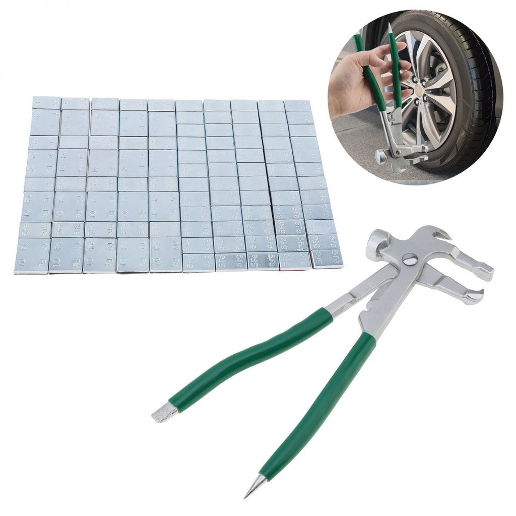 101/100pcs High Viscosity Tire Weight Block for Wheel Maintenance ...