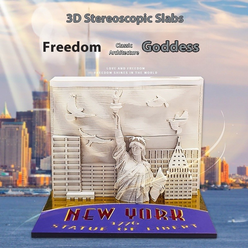 [Gift Bag] Statue of Liberty Model Statue of Liberty Three-Dimensional ...
