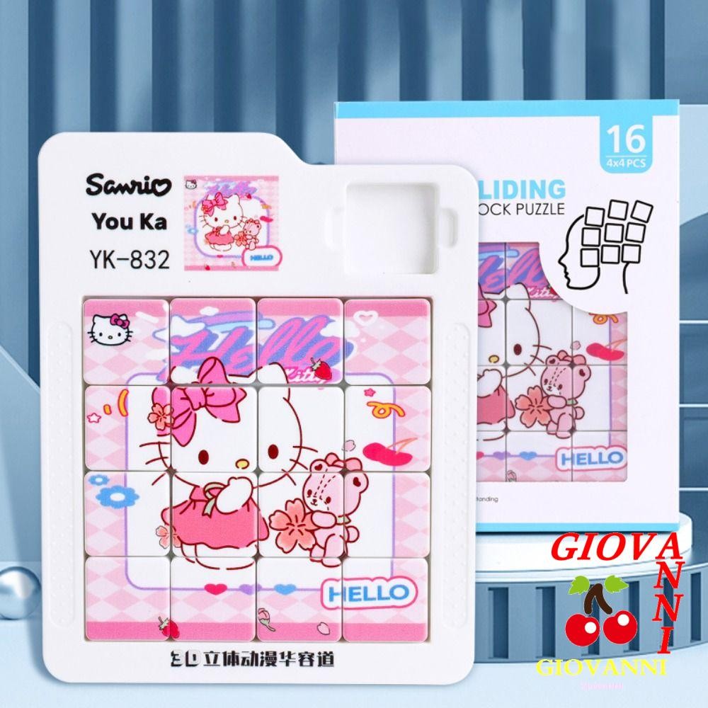 GIOVANNI Kuromi Sliding Puzzle Toy, Magnetic Cinnamoroll Capybara 3D ...