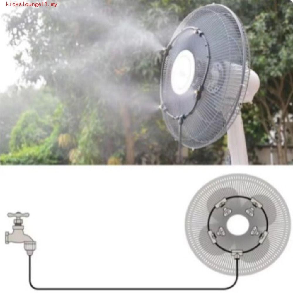 KICKSLOUNGEL Fan Cooling Misting System, 16 Inch Portable Spray ...