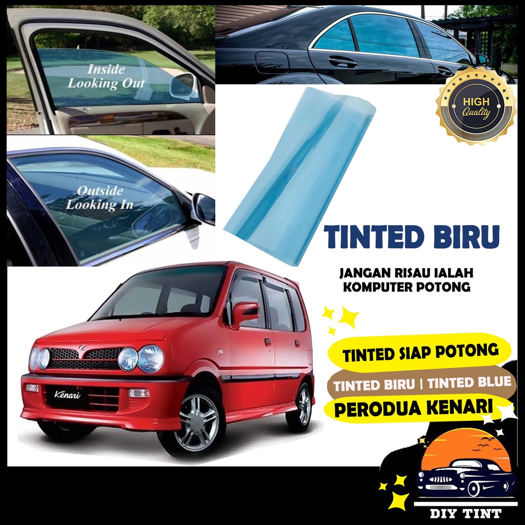 Perodua Kenari_TINTED CROMAX BIRU/Blue Tinted/ Tinted Kereta /Car ...