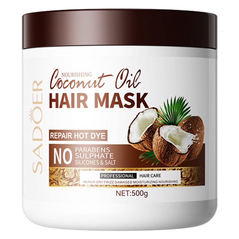 ROREC SADOER Nourishing Coconut Oil Hair Care Body Care Series Moisturizing Anti-Chapped Anti ...