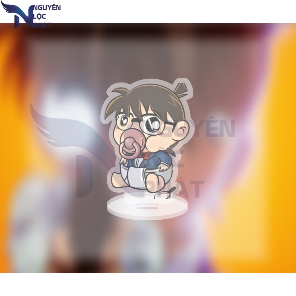Conan Comic Standee Model Cute Kudo Shinichi VER CHIBI character study ...
