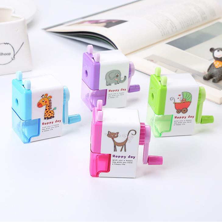 Unique ROTATING PENCIL SHARPENER / PP96 ROTATING PENCIL SHARP | Shopee ...