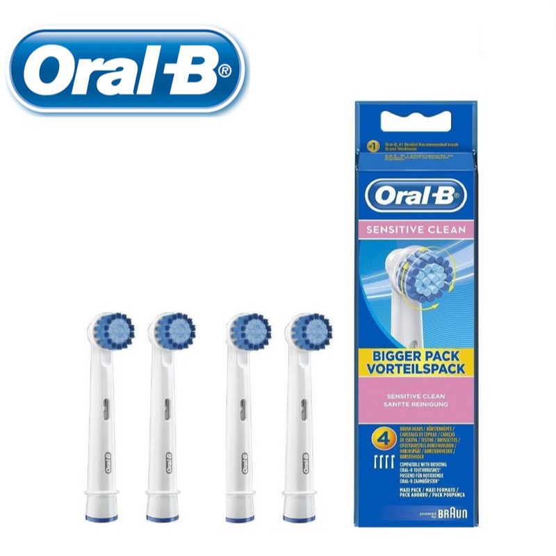 Oral B Sensitive Clean Electric Toothbrush Replacement Head | Shopee ...